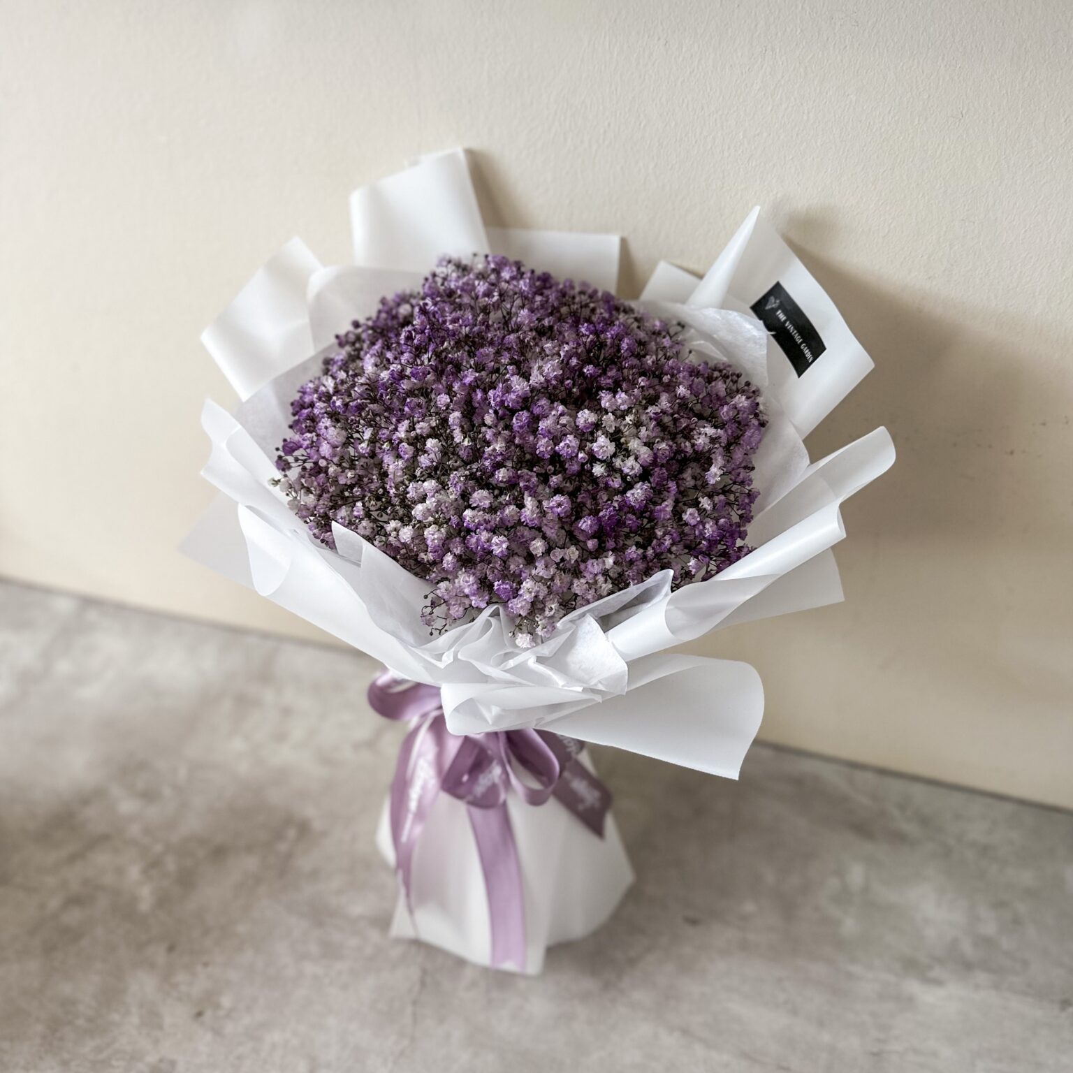 Baby Breath Bouquet - Vintage Garden